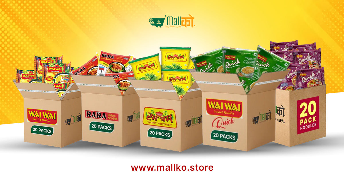 20 Pack Exclusive Nepali Noodles Collection : 20 Pack Boxes | Buy or ...