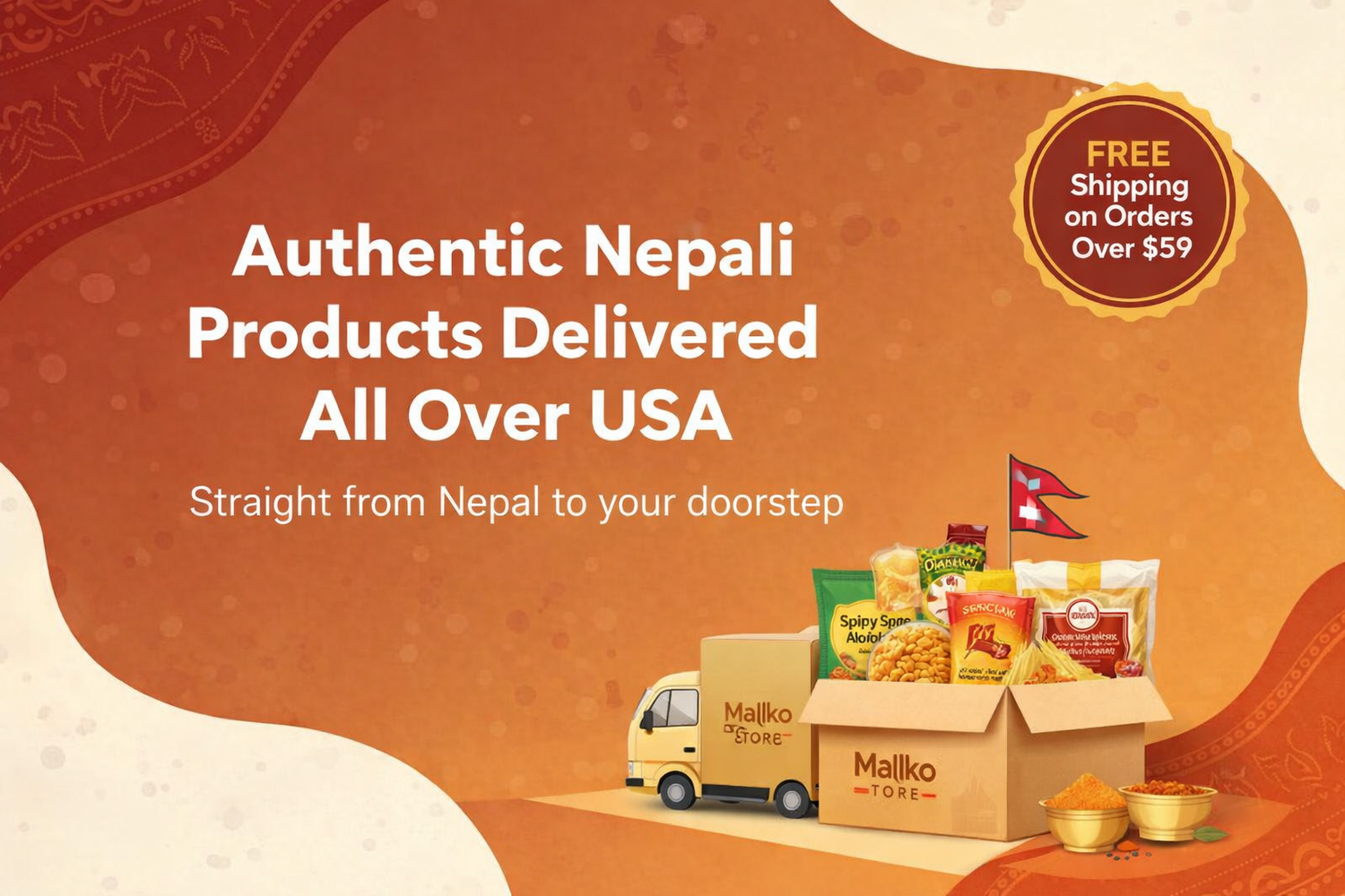 Authentic Nepali Food & Snacks Online in USA | Mallko – Mall ko