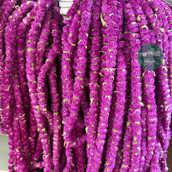 Makhamali Mala – Handmade Nepali Flower Garland, Limited Edition – Mall ko