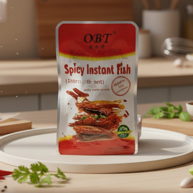 Spicy Instant Fish Ready-to-Eat Snack | 20 Packs (35g Each) – Mall ko