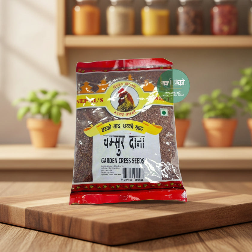Garden Cress Seeds (Chamsur Dana) | Nutritious Nepali Superfood – Mall ko
