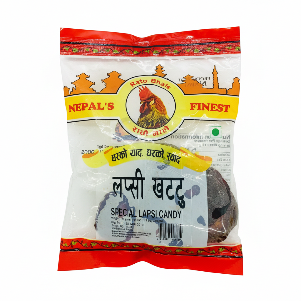Special Lapsi Khattu Candy | Nepali Titaura 65 Gm – Rato Bhale – Mall ko